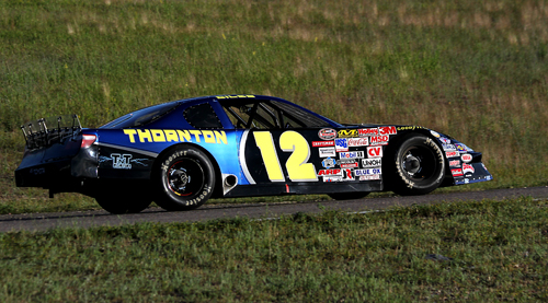 On the bleachers: Mission Valley Speedway Photos