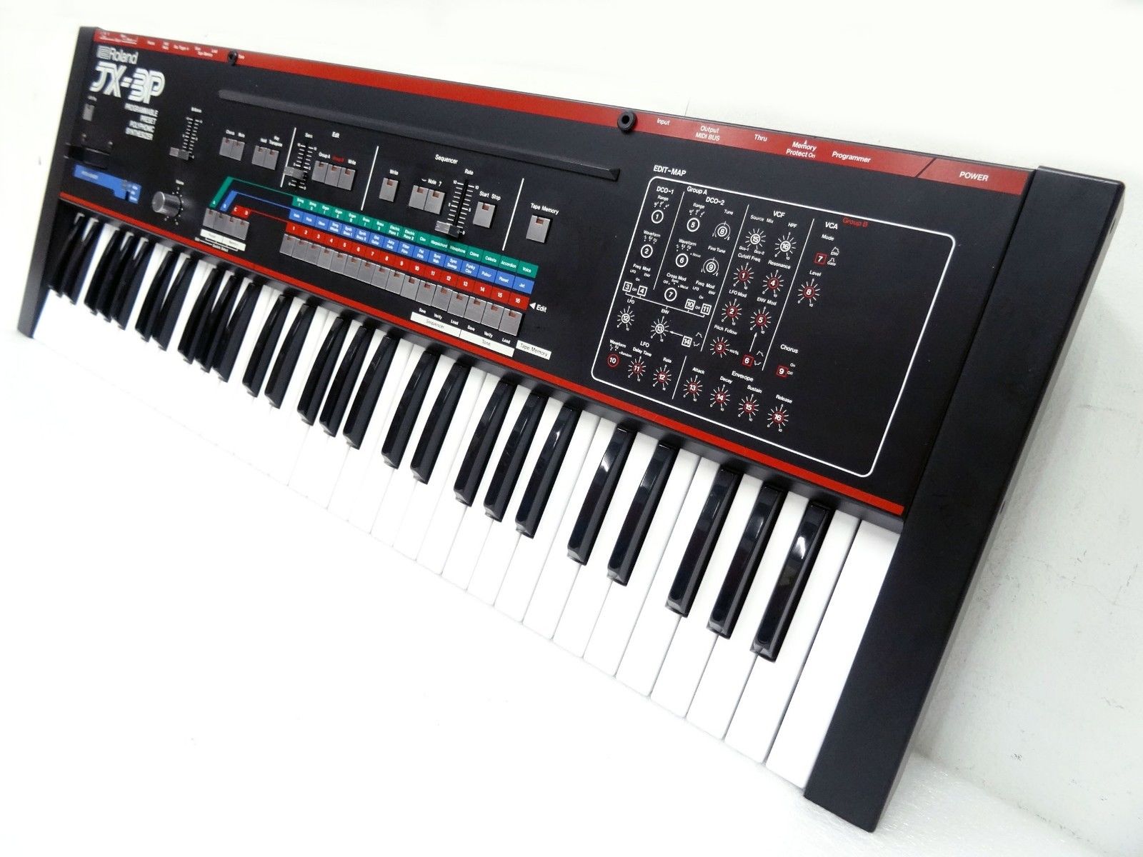 MATRIXSYNTH: Roland JX-3P Vintage Analog Synthesizer w/ Bag SN 368992