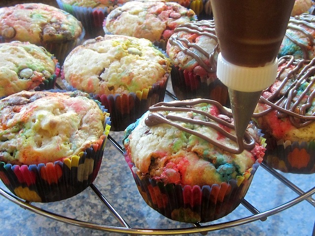 Food Lust People Love: Birthday Party Pancake Muffins #MuffinMonday