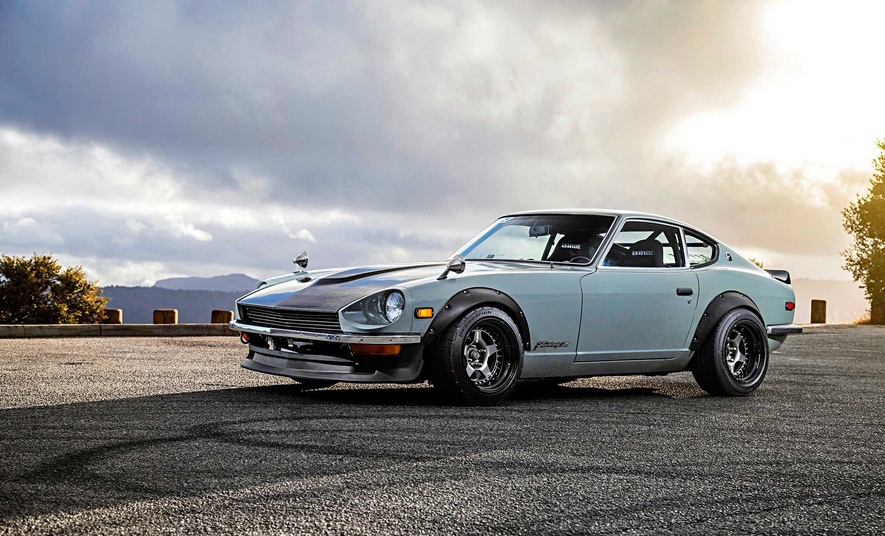 MUSCLE CAR COLLECTION : Datsun 240Z JDM Vintage Sport Car Wallpaper