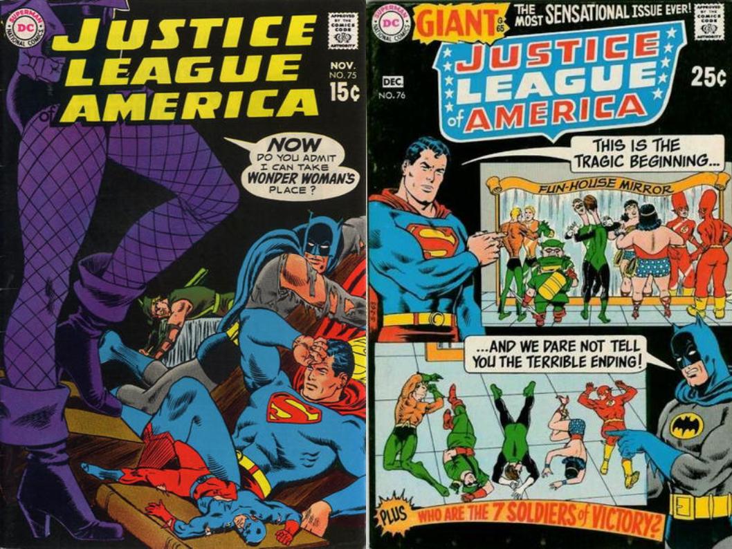 Dave's Comic Heroes Blog: Giant Justice League of America The Fourth