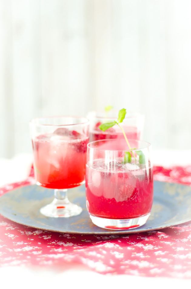 Louise´s Spis: Pink Raspberry Lemonade (Rosa Hallon Lemonad)