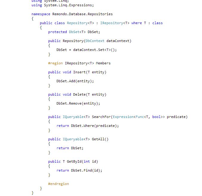 স্বপ্নের দুনিয়াতে স্বাগতম C Repository Pattern Example