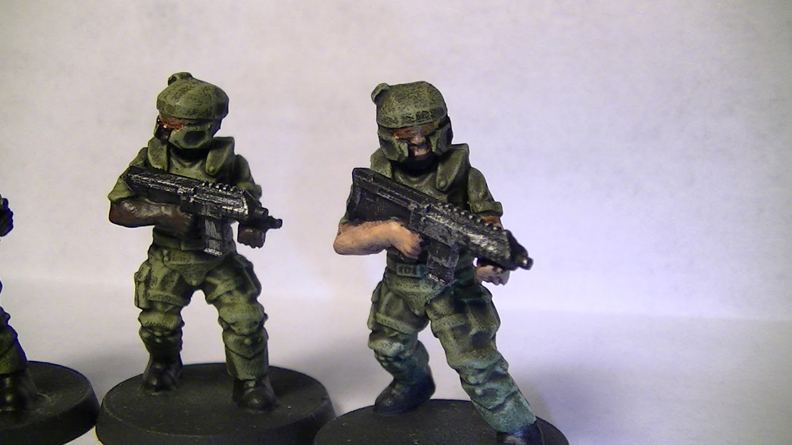 Teds paint table: defiance UAMC Marines