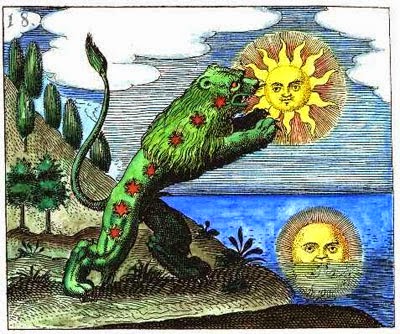 ANTEDILUVIANA: Alquimia: El León Verde Devorando El Sol