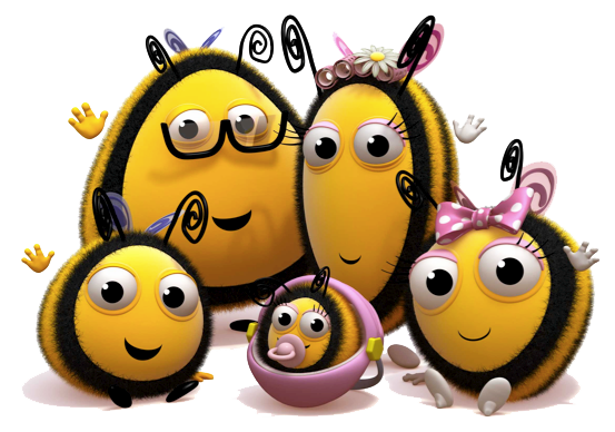 Cartoon Characters: The Hive