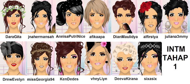 Stardoll Indonesia's Next Top Model: INTM Season 1 Tahap 1