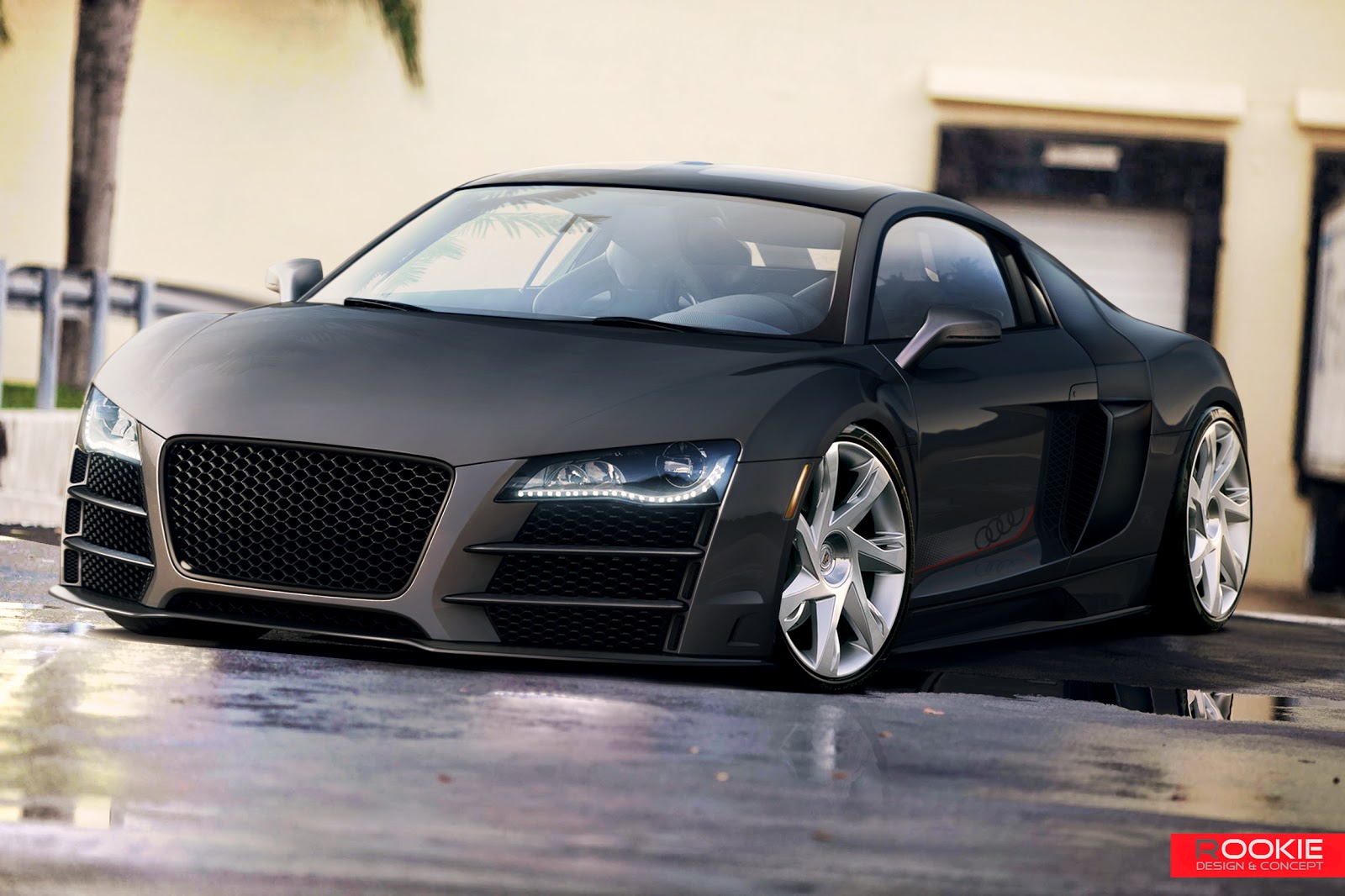 Rookie-tuning: Audi R8 BG Tuning