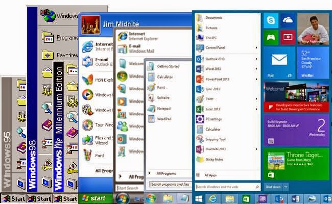 Historia del Menú Inicio: desde Windows 95 hasta su más que probable ...