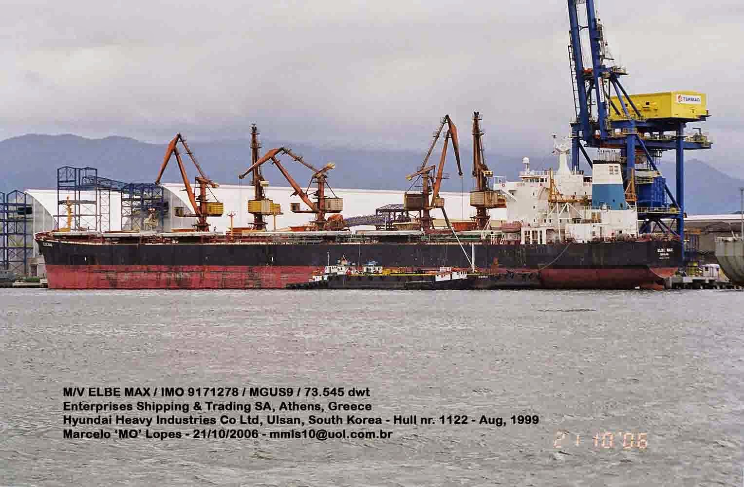 Santos Shiplovers: M/V Artavand / EPCB5 - Após muitos anos um navio de ...