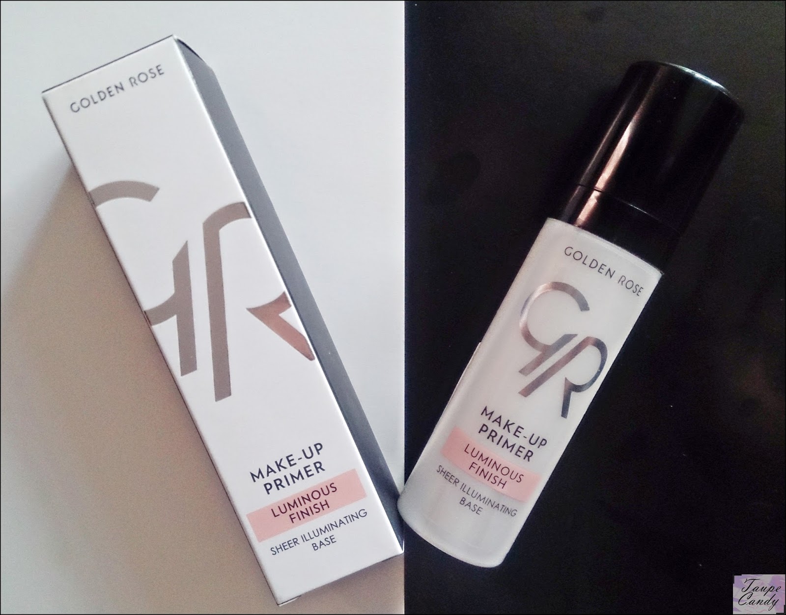 Golden Rose prajmer za lice sa blistavim efektom - Taupe Candy