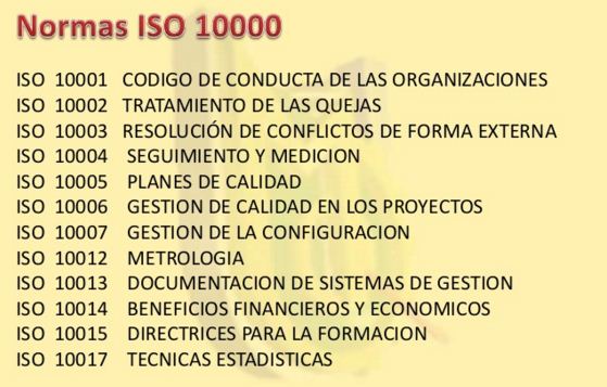 Informática y Docencia: Serie normas ISO 10000