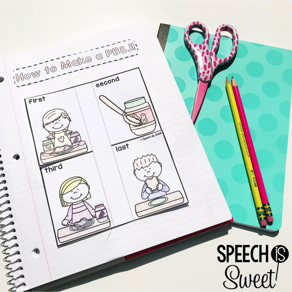 September Interactive Language Notebook - Speech is Sweet