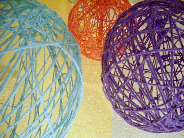 Eat. Live. Play.: DIY Yarn Globes