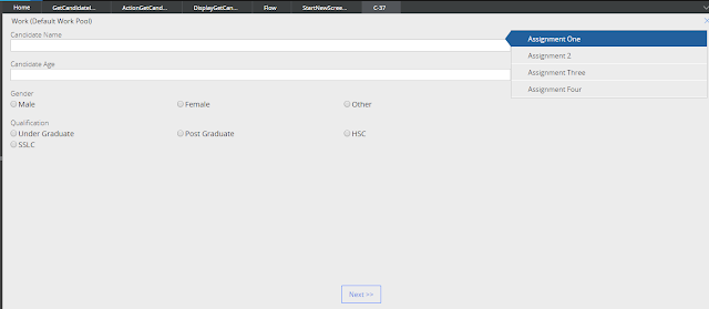 Pega Learnings: Screen Flow in Pega
