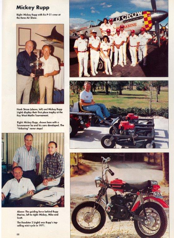 CLASSIC SNOWMOBILES OF THE PAST: PAGE 2 - WHERE ARE YOU NOW MICKEY RUPP