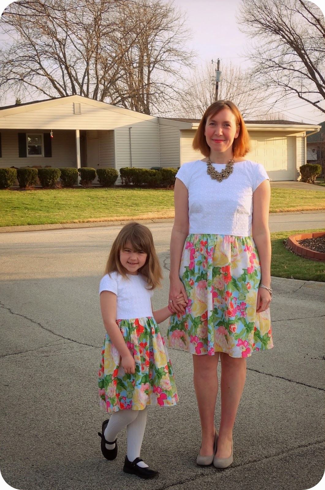 My Superfluities: OOTD/Made by Me File: Rosalyn's Easter. New Look 6262 ...