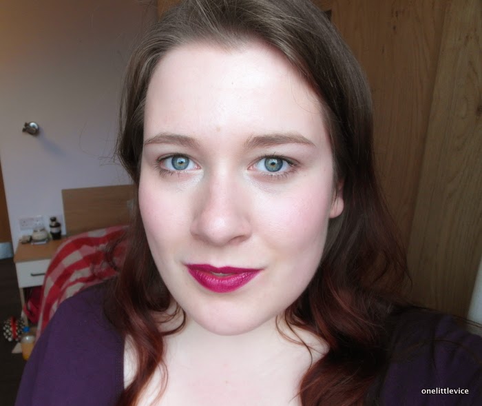 A New Favourite: Mac Satin Lipstick in Rebel | One Little Vice