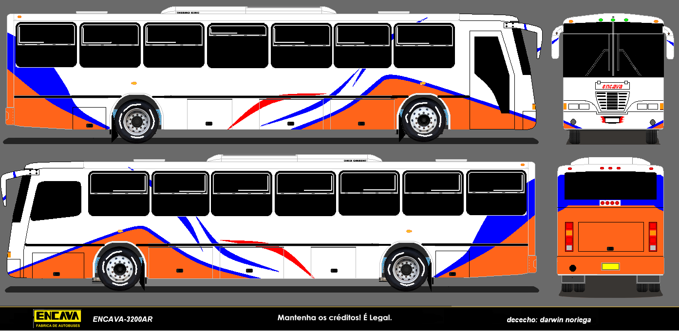 Diseños De Buses Venezolanos: ENCAVA 2