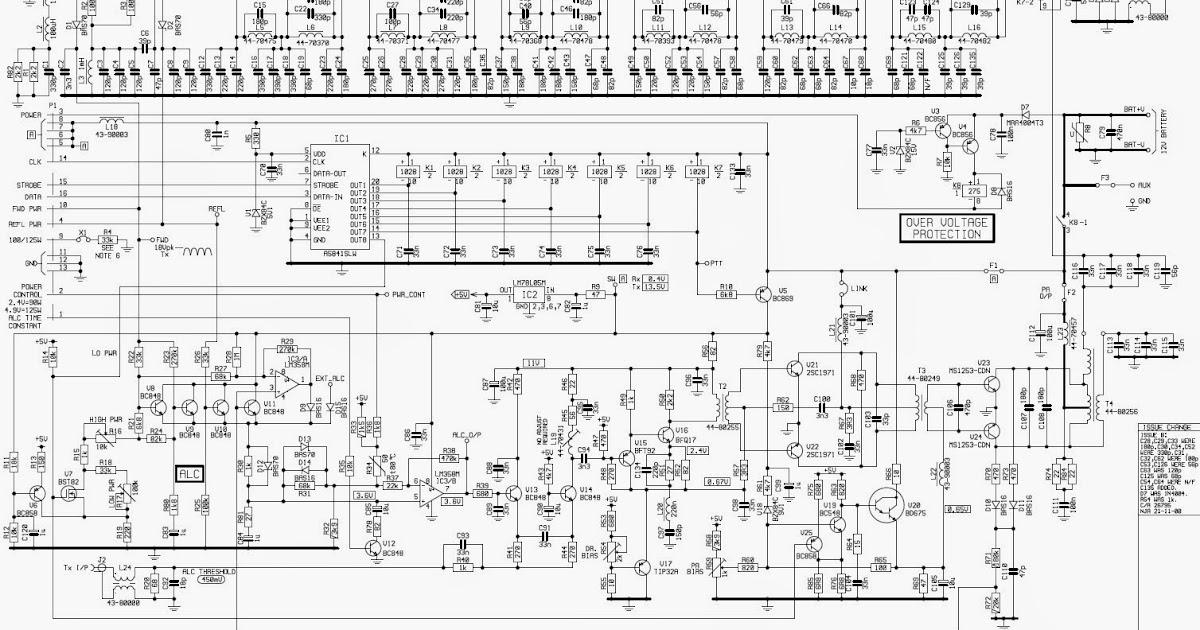 Everything about CODAN: Power Amplifier Schematic Codan 9323/9360/9780