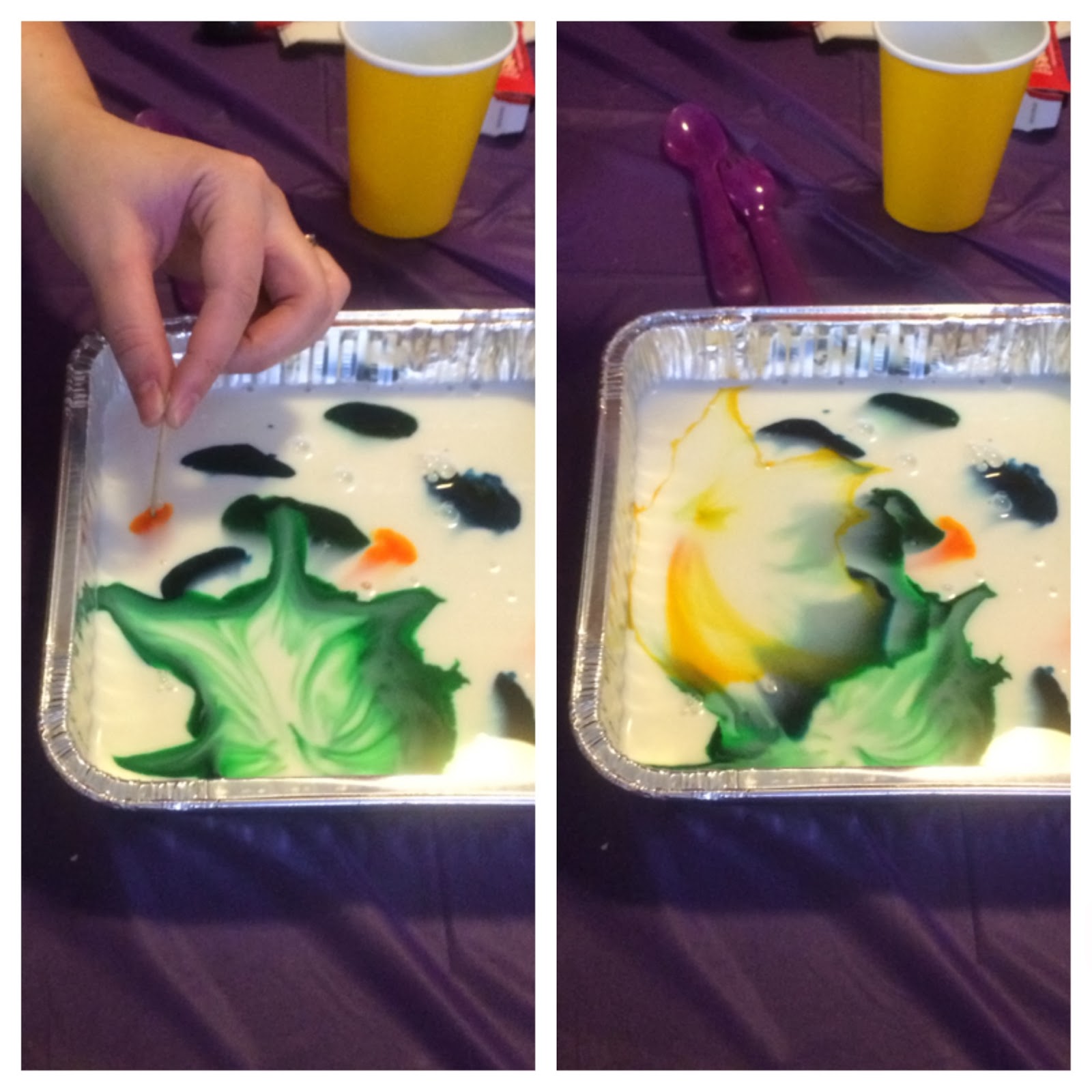 Webelos Activity Badge Ideas: Food Coloring Explosion Activity - Food ...