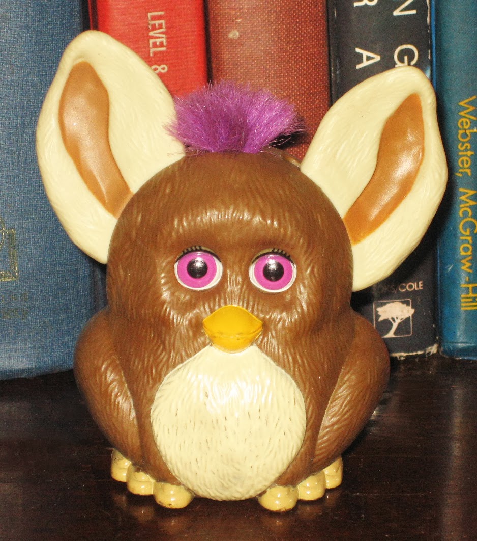 Percy's Fast Food Toy Stories : Brown Furby 2005 Hasbro - BK