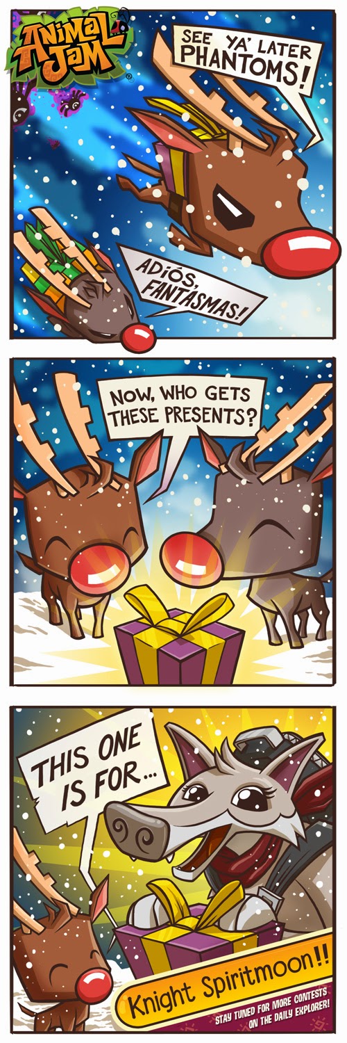 Animal Jam Graphic Central!: Animal Jam Comic #7- Jamaailday Finale!