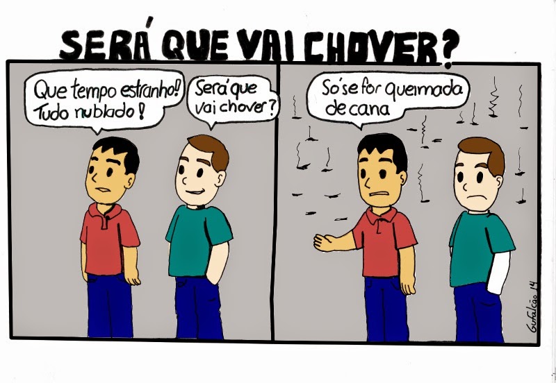 Quais são os sinais de que vai chover?