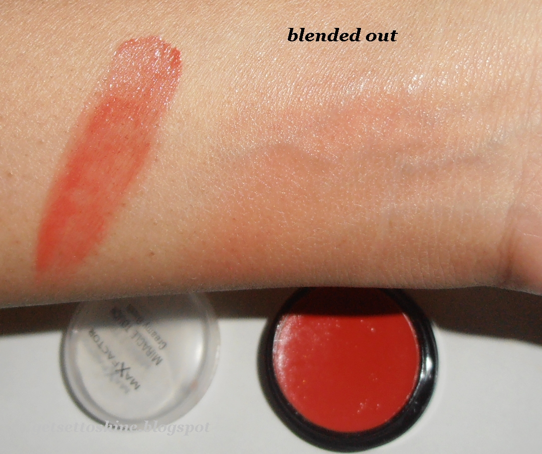 get set to shine: Max Factor Miracle Touch Blush in Soft Candy