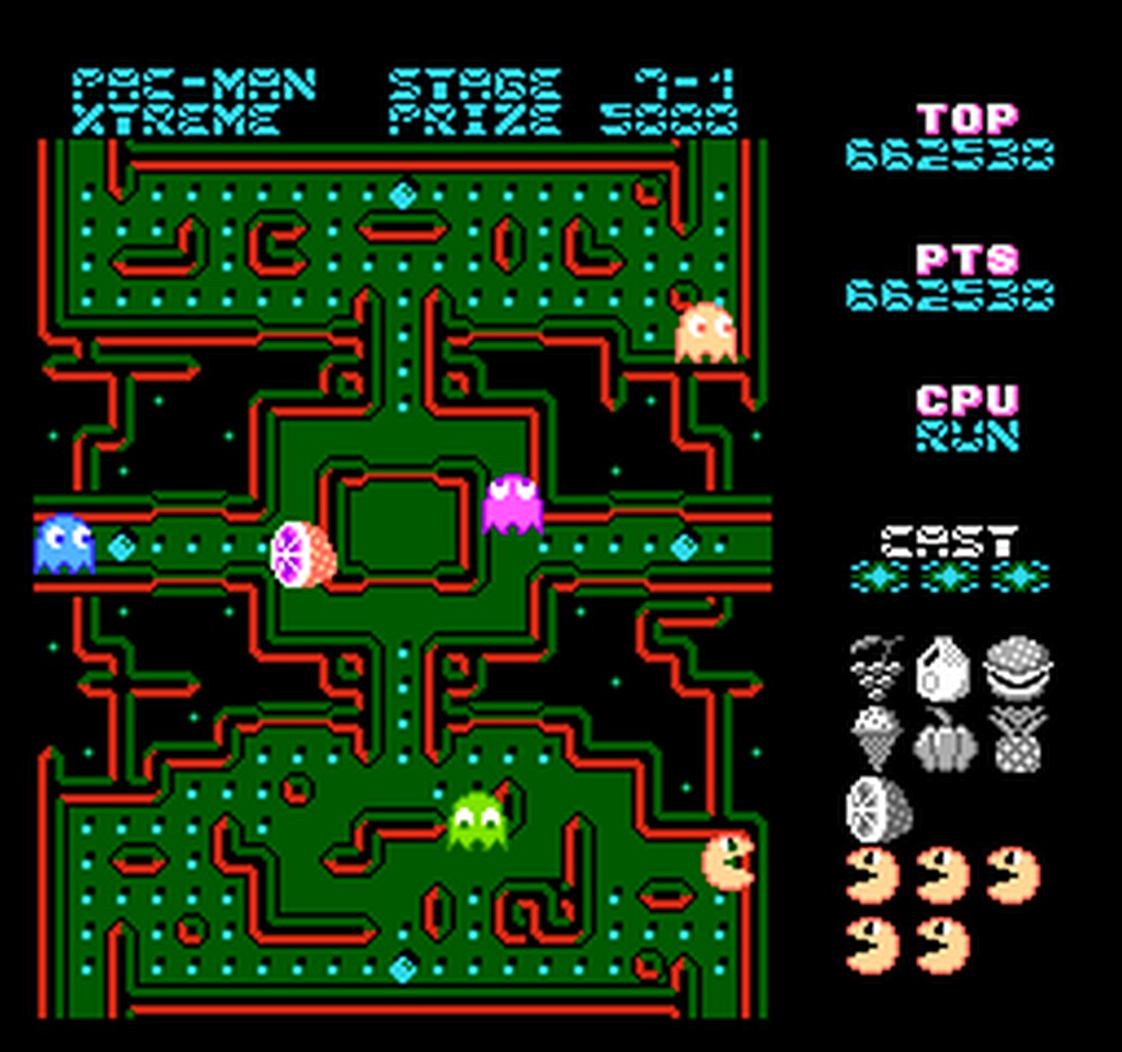 Indie Retro News: Pac-Man Xtreme - Classy ROMhack of Ms Pac-Man ...