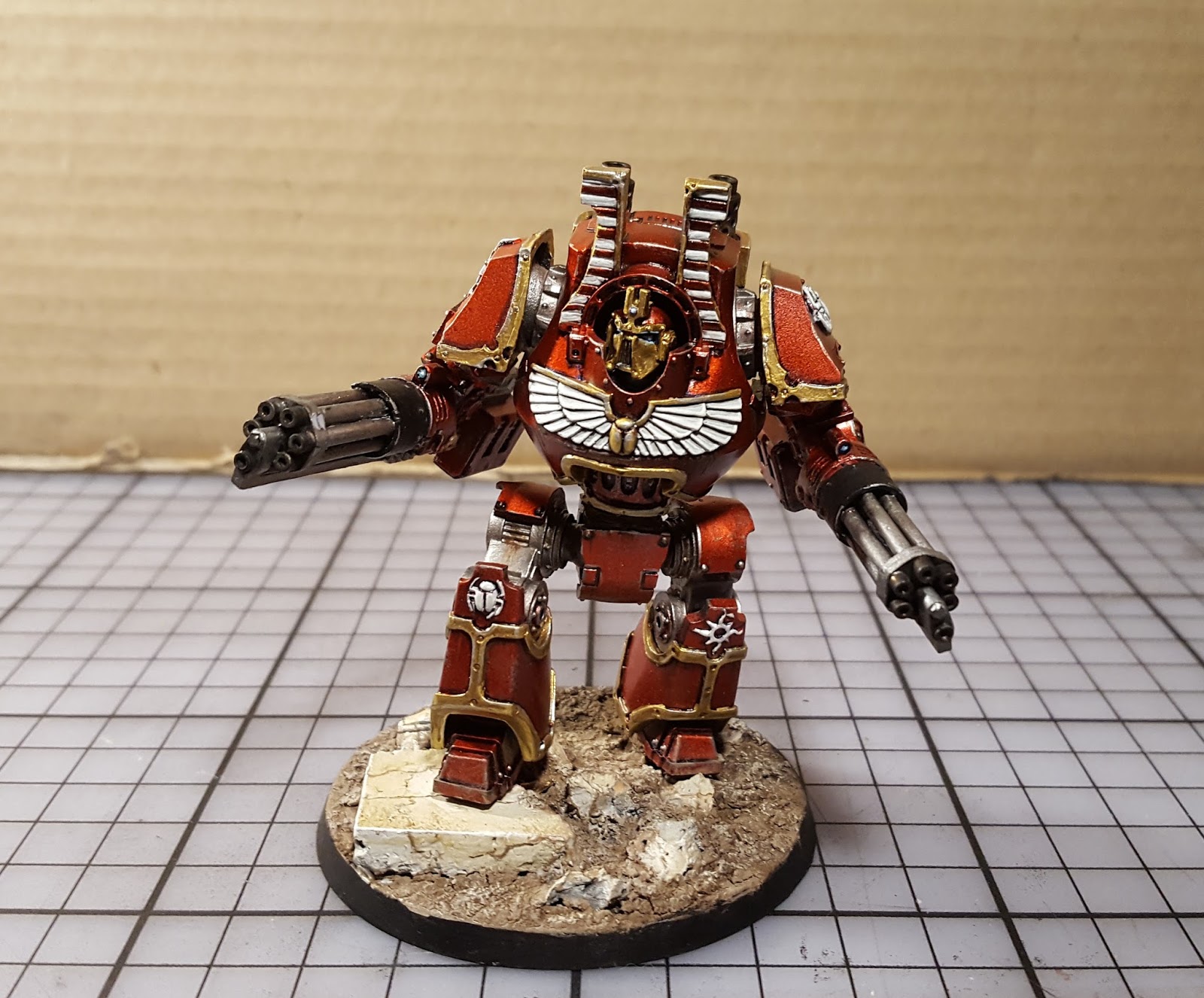 Battle Bunnies: Atia's Thousand Sons - Contemptor-Mortis Dreadnought