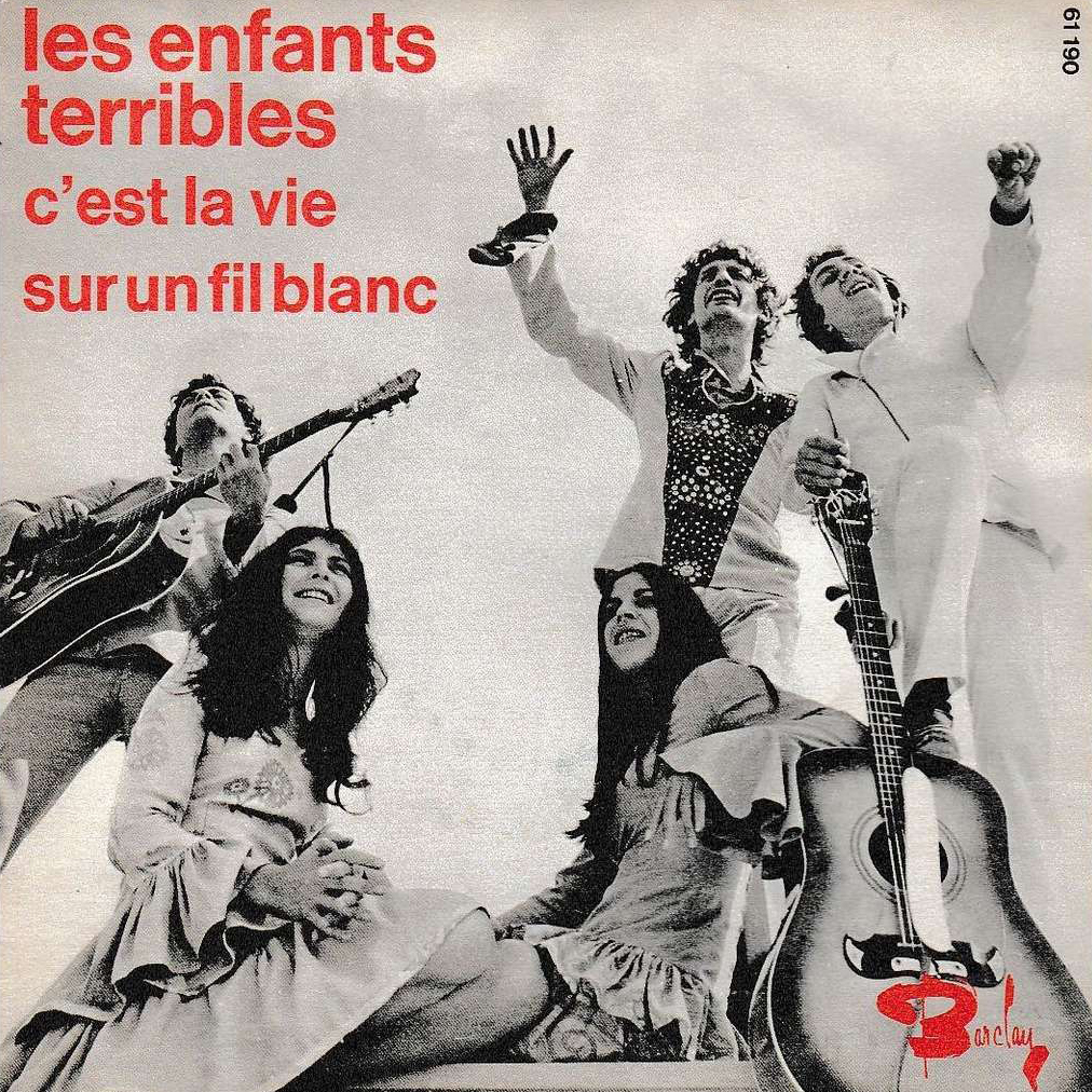 les sensass sillons: Les Enfants Terribles - 45t (1969)