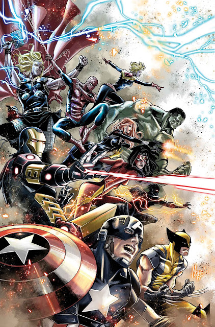 The Geeky Nerfherder: #ArtOfTheDay: 'Marvel's Avengers' by Marco Checchetto