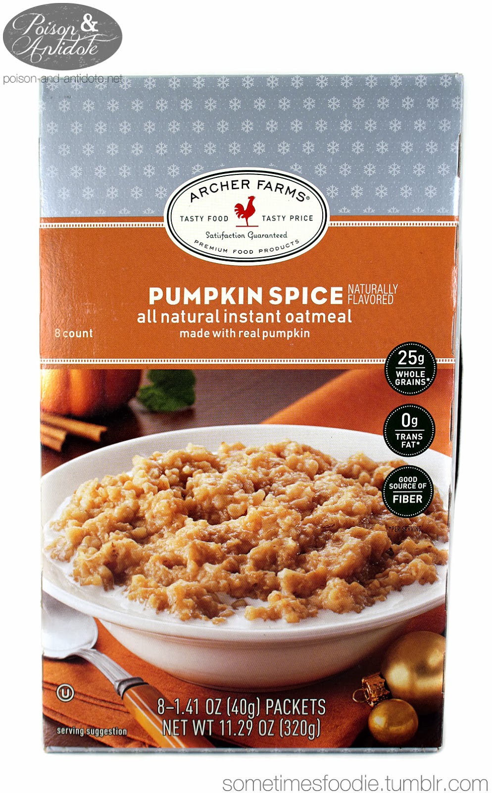 Sometimes Foodie: Pumpkin Spice Oatmeal - Target - Riverside, NJ