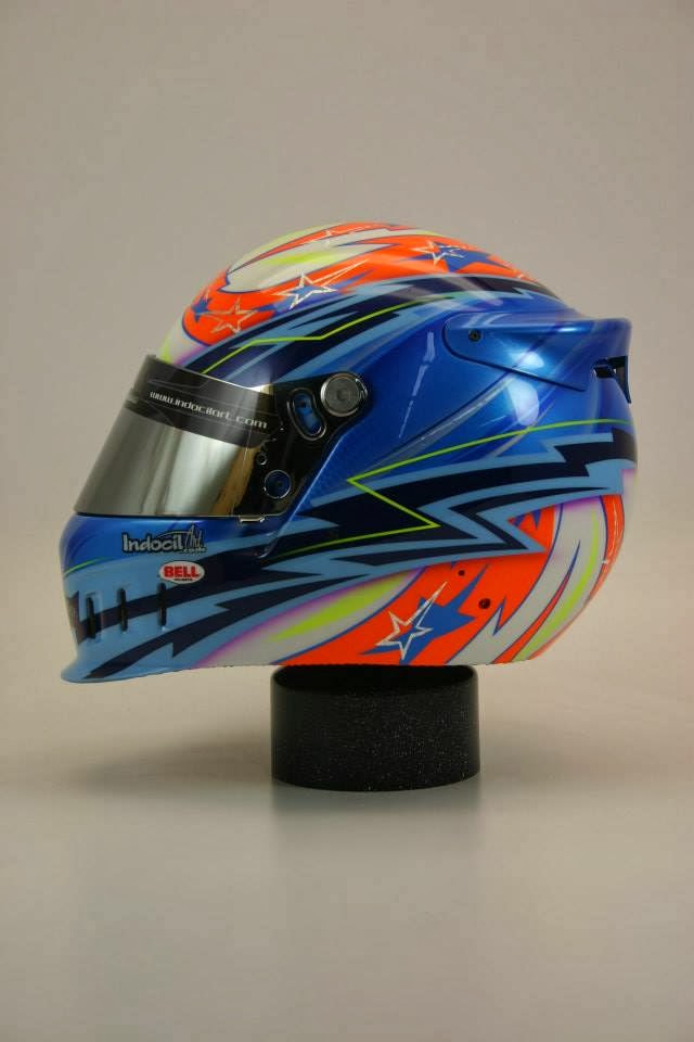 Racing Helmets Garage: Bell GTX.2 B.Shirley 2014 by Indocil Art