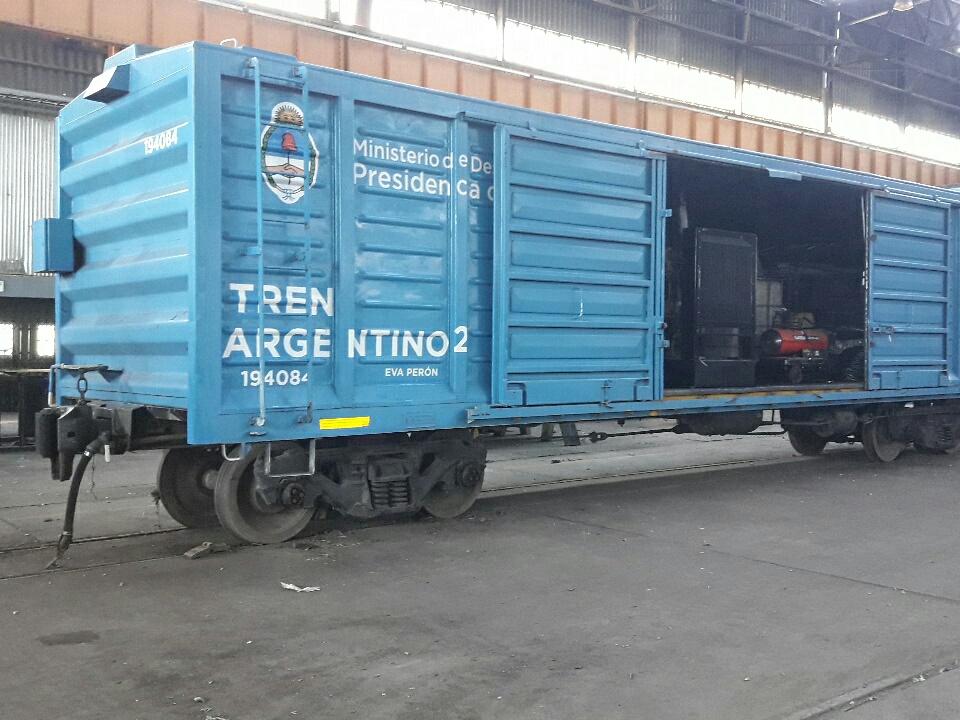 CRÓNICA FERROVIARIA: Culminaron los trabajos en el Tren Argentino 2 ...
