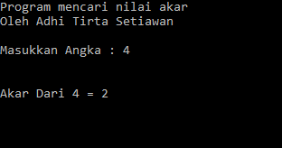 Cara mudah belajar bahasa C++: Cara mencari hasil pangkat dengan ...