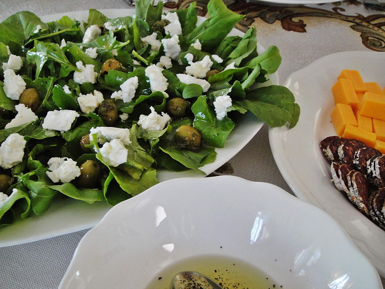 Maryam's Culinary Wonders: 955. Simplest Jerjir (Rocket) Salad