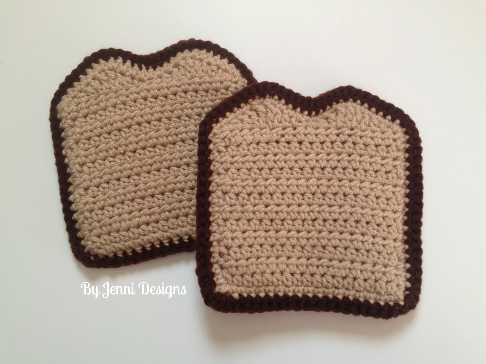 By Jenni Designs: Free Crochet Pattern: Bologna Sandwich Play Set