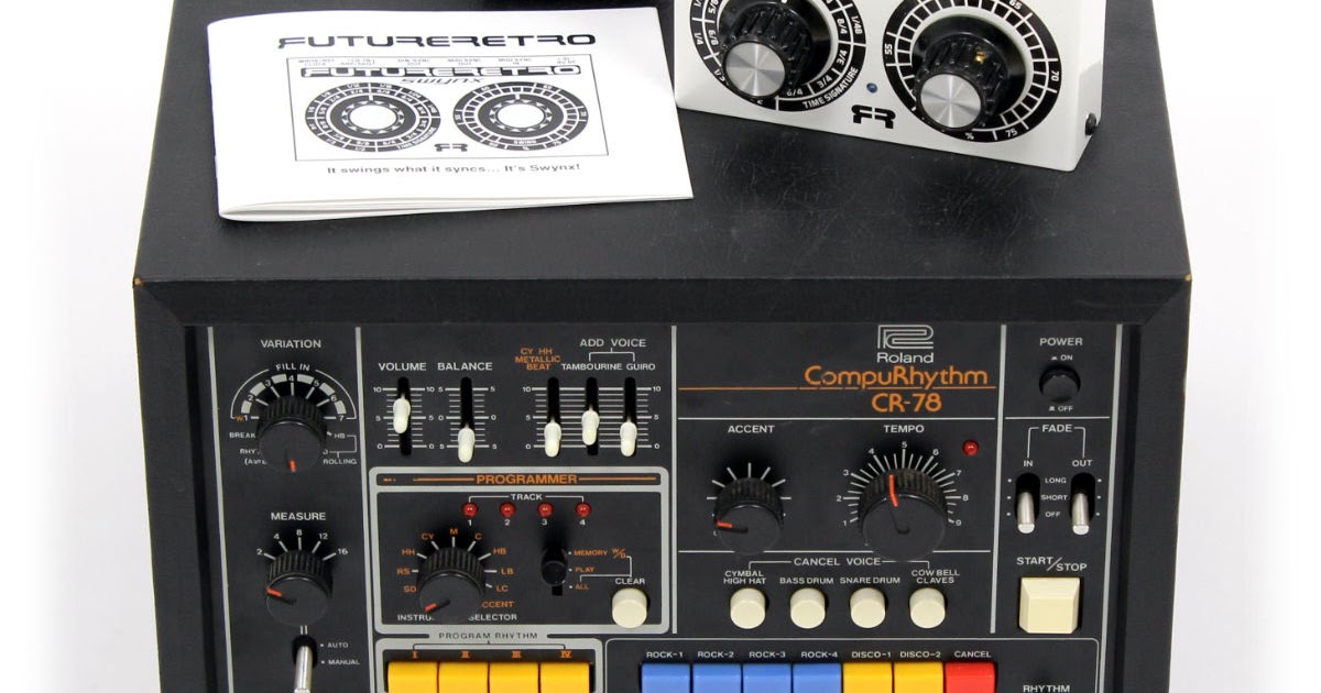 MATRIXSYNTH: Roland CR-78 SN 873085 with FutureRetro Swynx