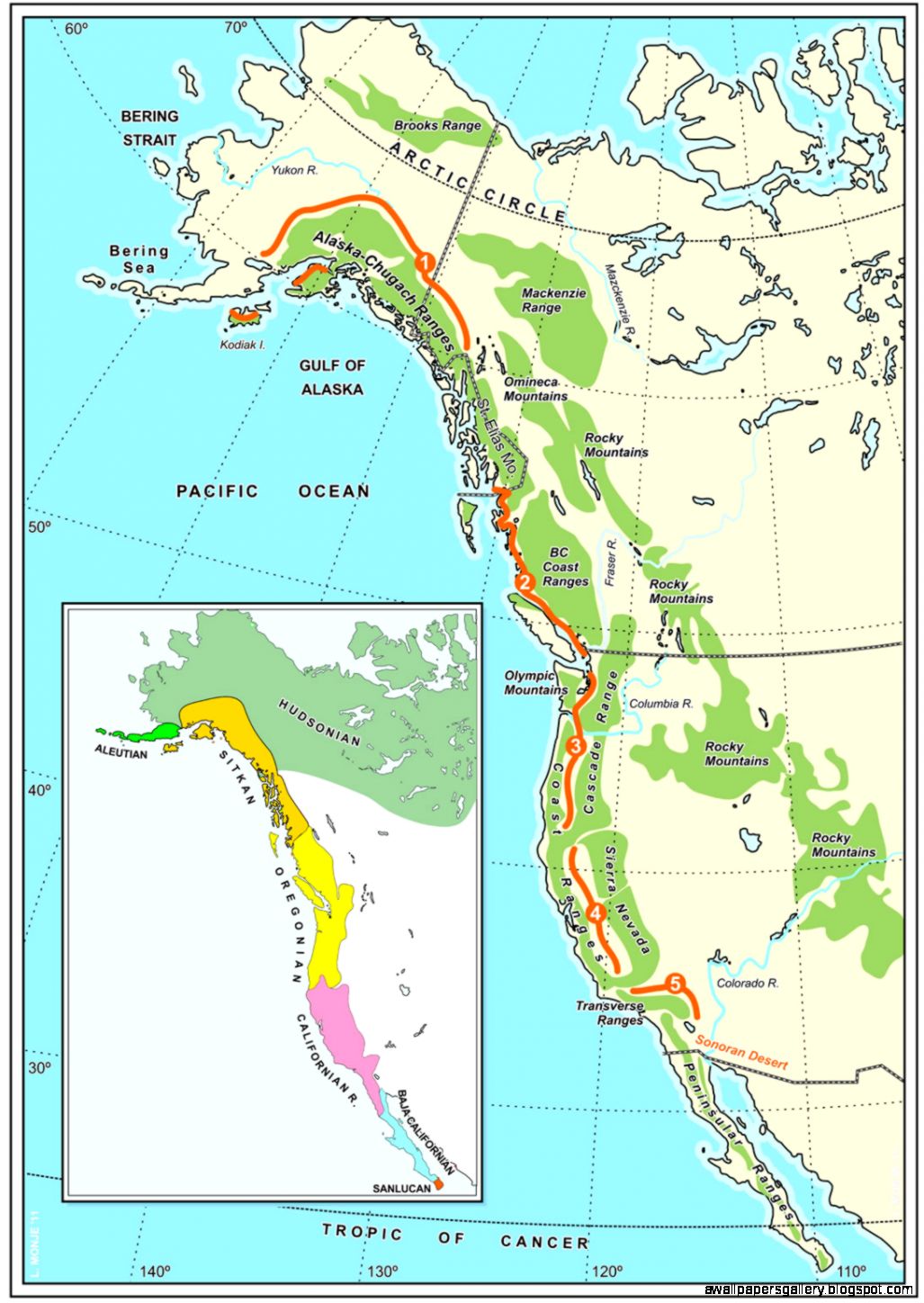 Pacific Temperate Rainforest Map | Wallpapers Gallery