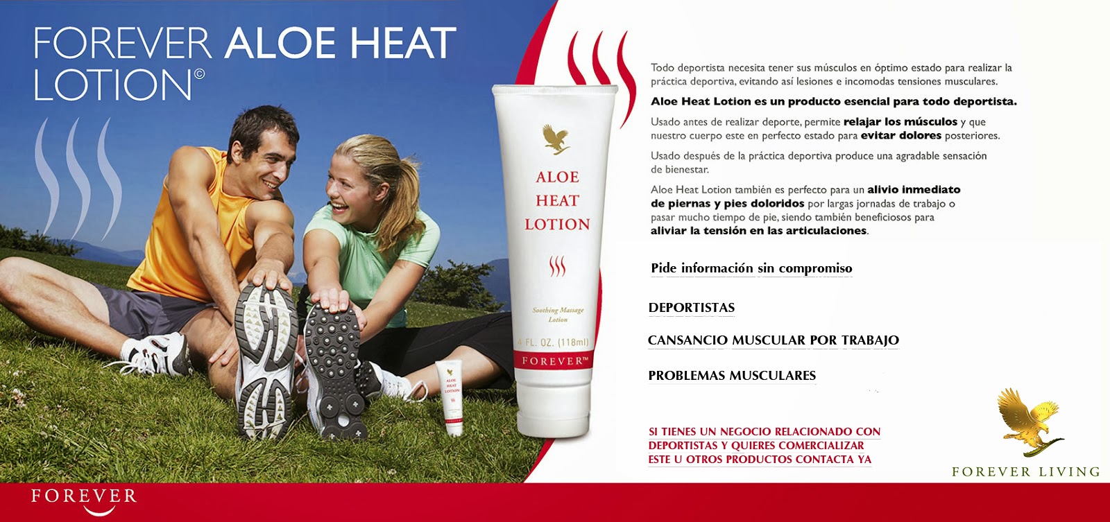ALOE HEAT LOTION | EL CLUB DEL ALOE VERA