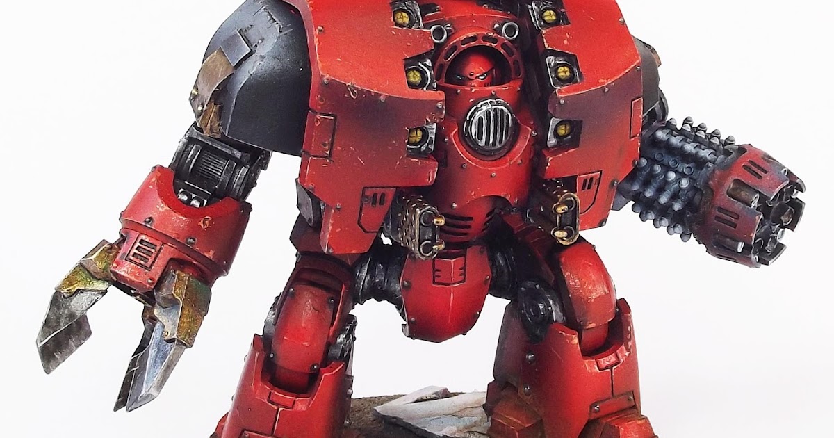 Blood Angel Leviathan Dreadnought Horus Heresy Commission ~ LilLegend ...