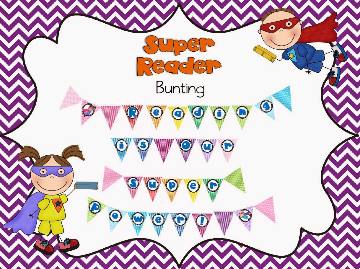 The Book Bug: Super Reader Buntings