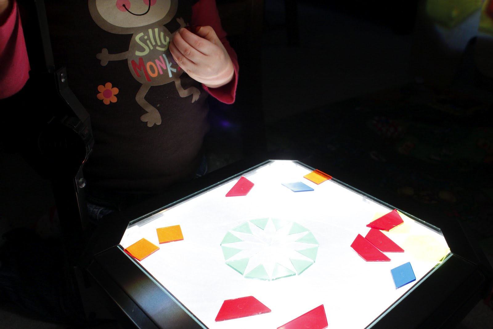 Grace and Green Pastures: Our Unusual Light Table and School Week Wrap Up