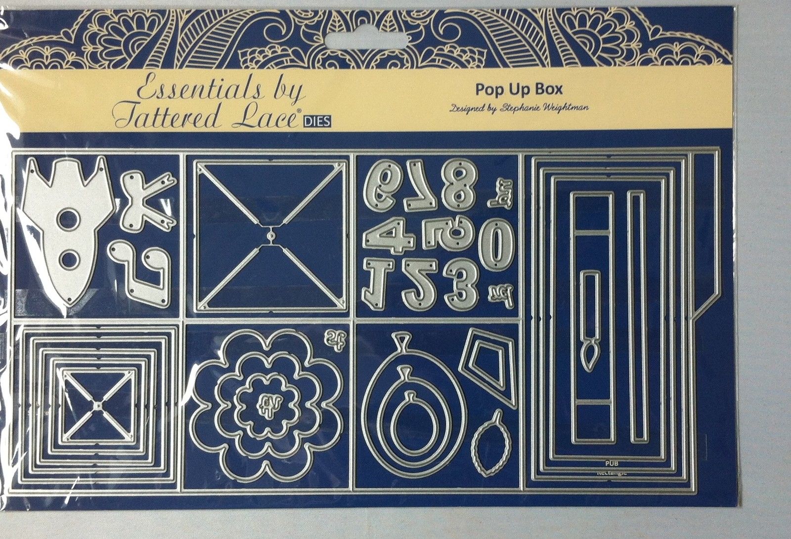 Creative Moments by Nancy Hill: Birthday Pop Up Card with Tattered Lace ...