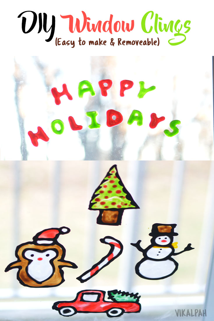 Vikalpah: DIY window clings using glass paint