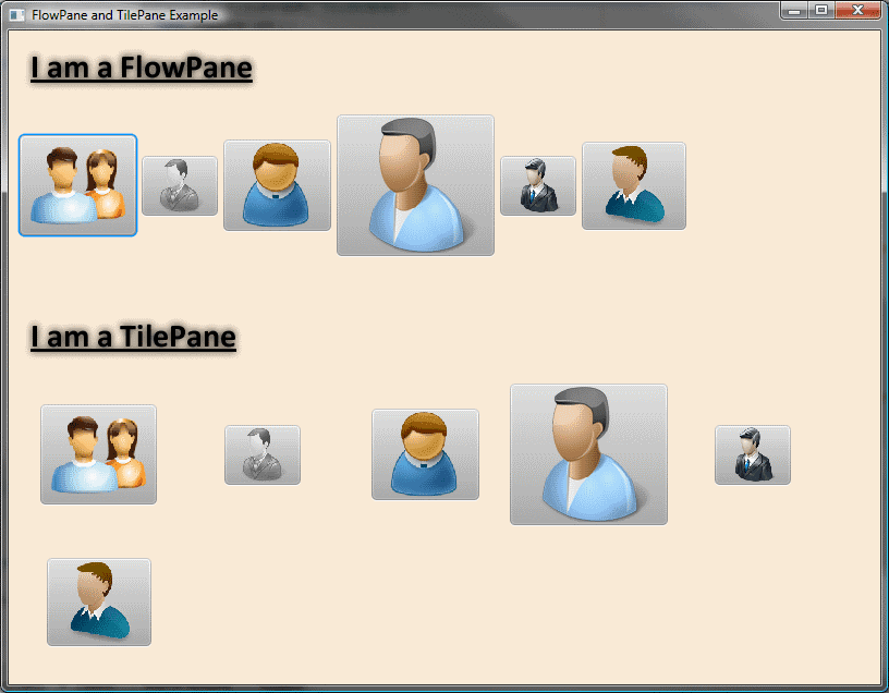 Just My 2 Cents About Java Javafx 20 Layout Panes Flowpane And Tilepane