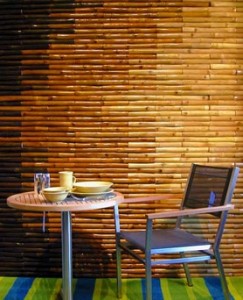 CURIOSIDADES EM REVESTIMENTOS: Revestimento de Parede com Bambu