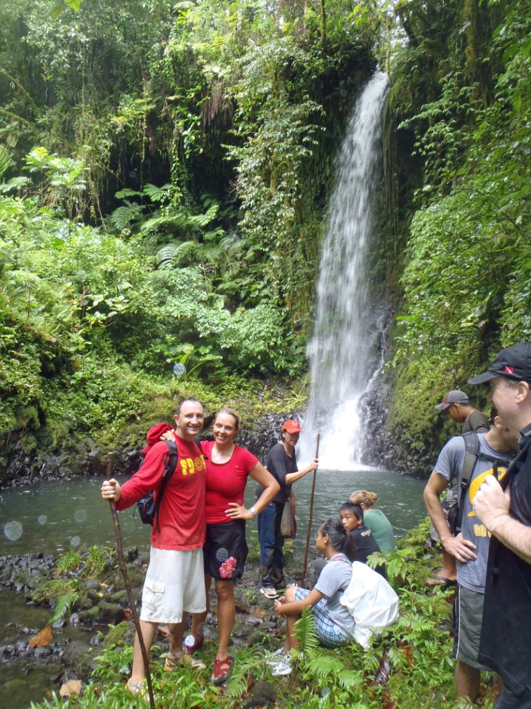 Cocktails out of Coconuts: 11 Mar - Six Waterfalls Hike Pohnpei
